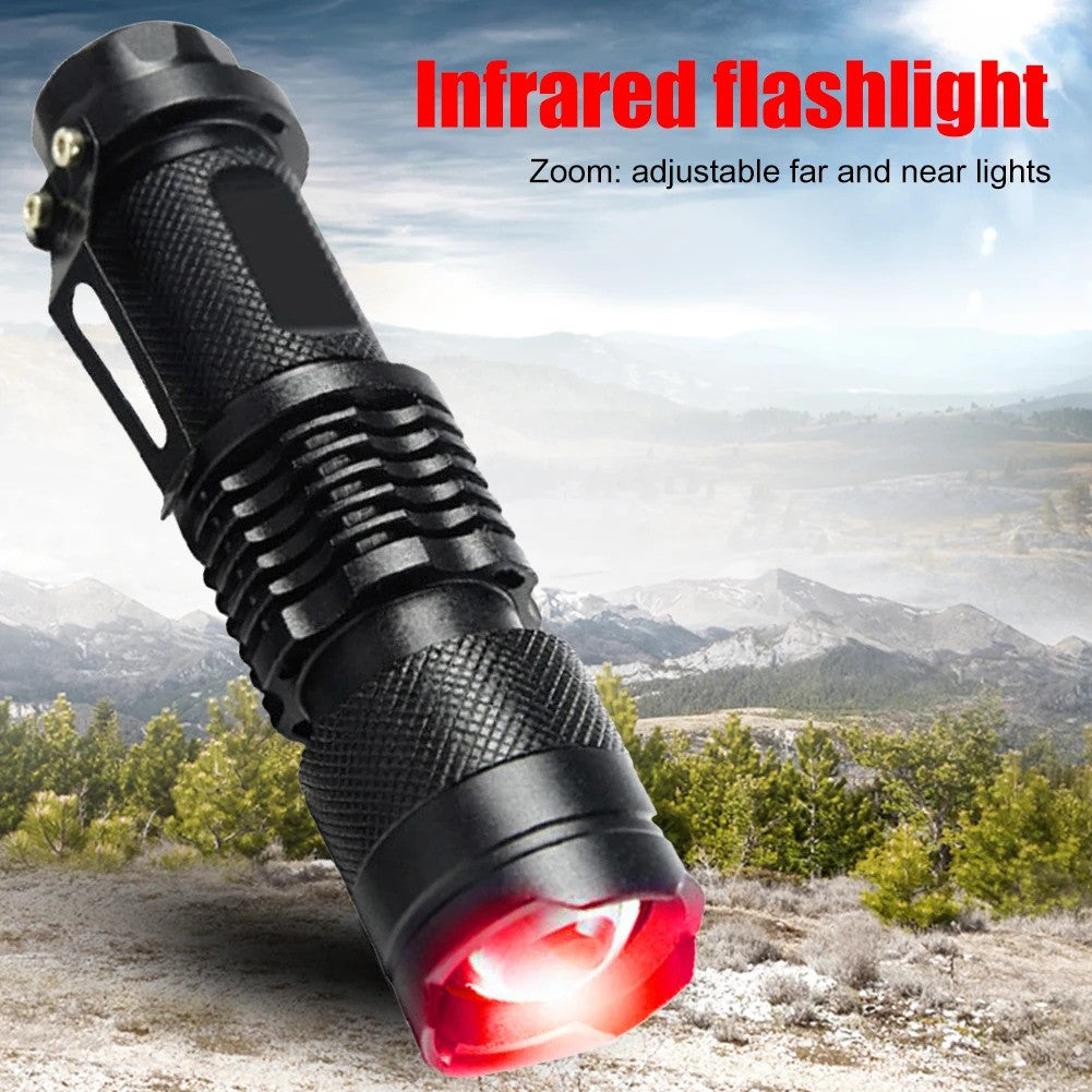 PowerSight 670nm Red Beam Flashlight - Ultimate Astronomy & Hunting Li ...